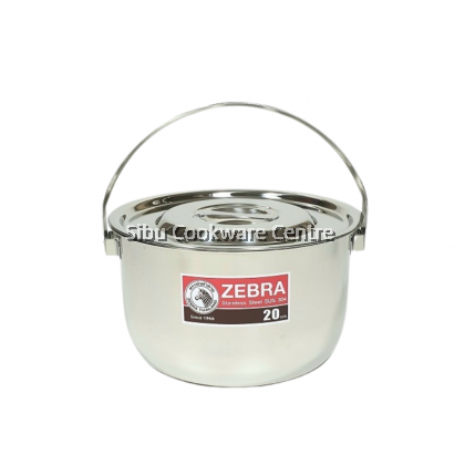 Zebra 20cm Indian Pan with Handle